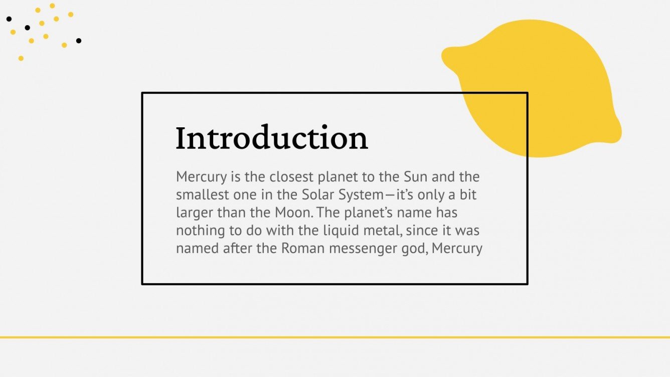 Simple Limonetti Pitch Deck | Google Slides & PPT template