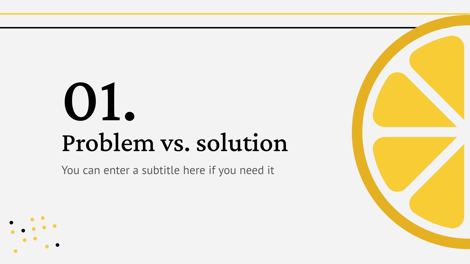 Simple Limonetti Pitch Deck | Google Slides & PPT template