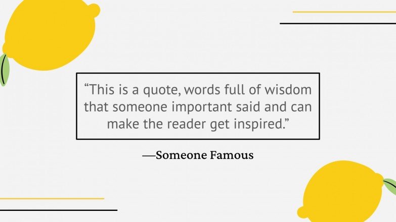 Simple Limonetti Pitch Deck | Google Slides & PPT template