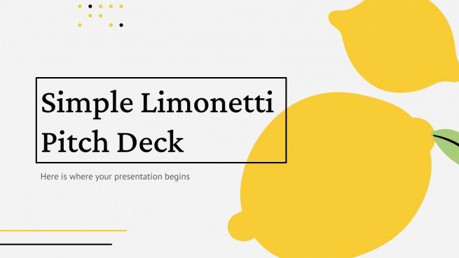 Modelos grátis para Pitch Decks do Google Slides e PowerPoint