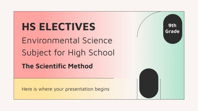 Environmental Science Subject for HS | Google Slides & PPT