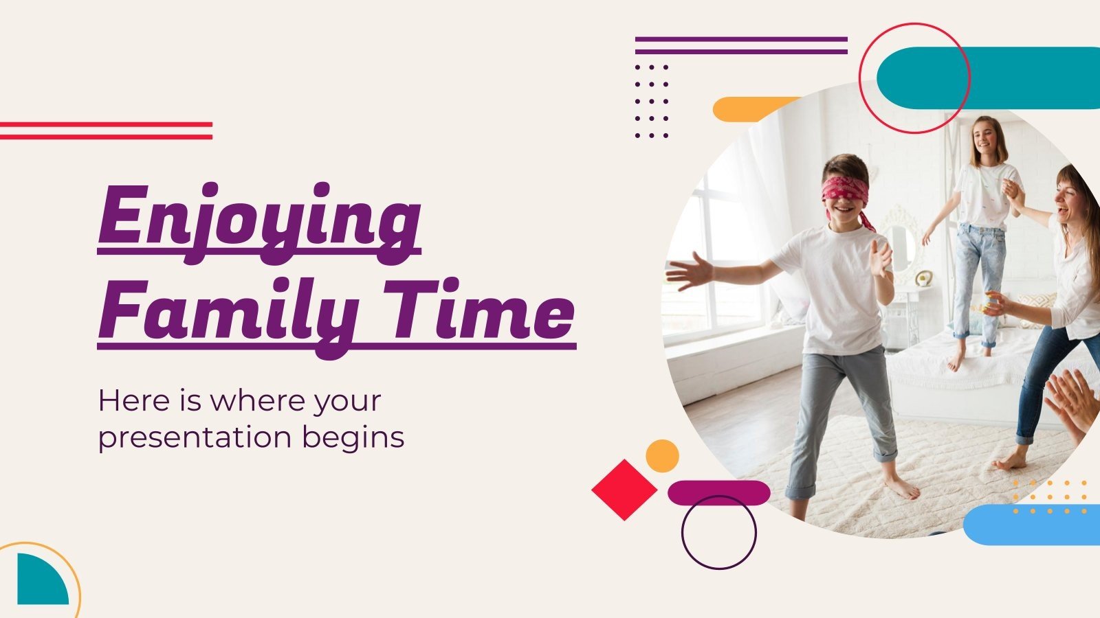 Plantillas gratis sobre Familia para Google Slides y PowerPoint