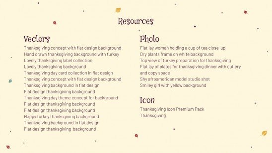 Happy Thanksgiving Google Slides and PowerPoint Template