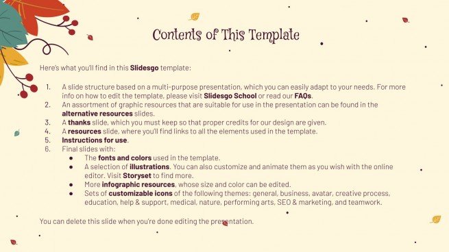 Happy Thanksgiving Google Slides and PowerPoint Template