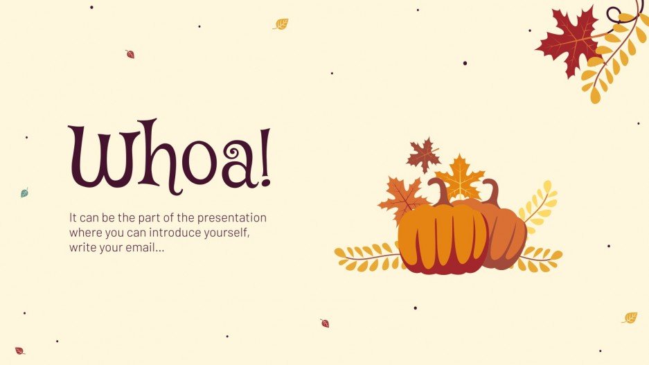 Happy Thanksgiving Google Slides and PowerPoint Template