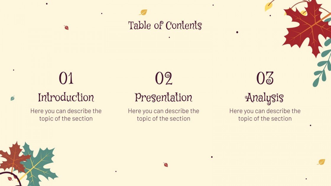 Happy Thanksgiving Google Slides and PowerPoint Template