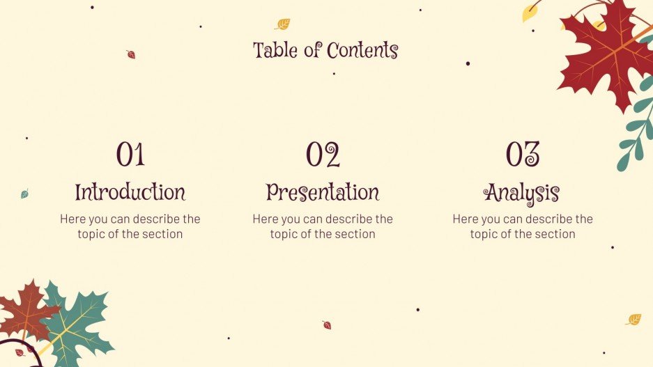 Happy Thanksgiving Google Slides and PowerPoint Template