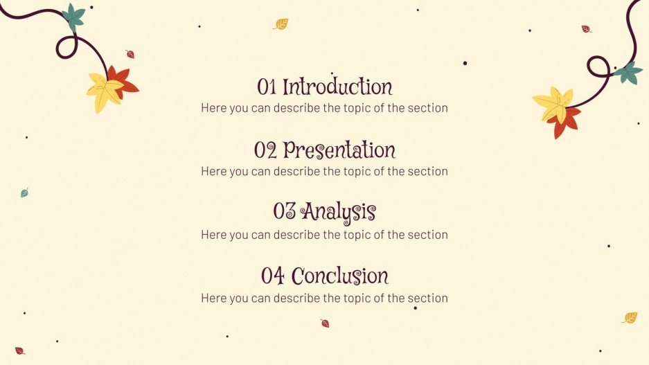 Happy Thanksgiving Google Slides and PowerPoint Template