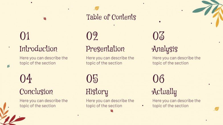 Happy Thanksgiving Google Slides and PowerPoint Template