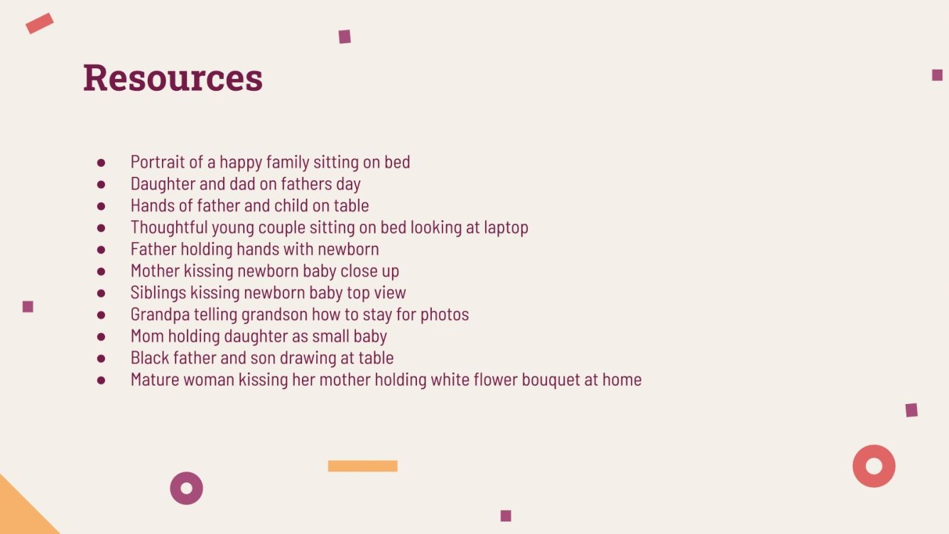 Family Day Newsletter Google Slides Theme and PPT Template