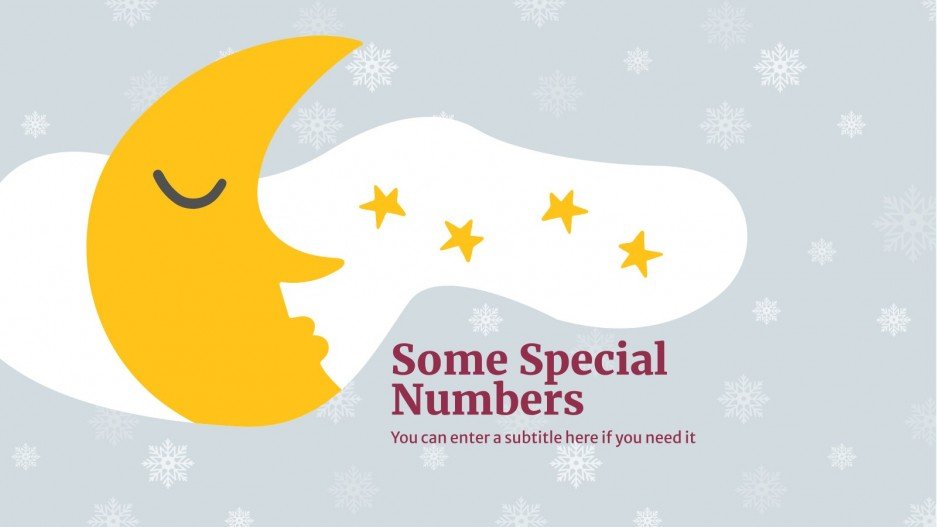 Winter Snowflakes Google Slides Theme and PPT Template