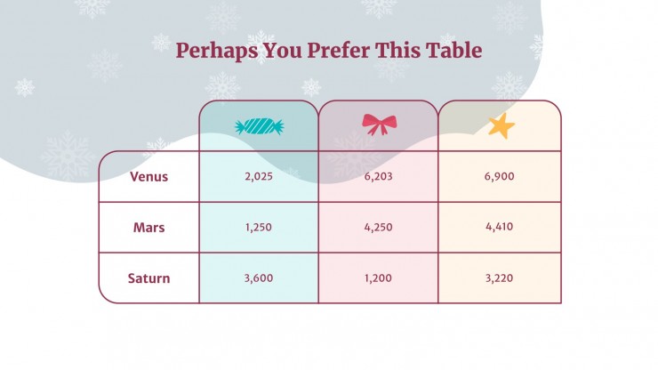 Winter Snowflakes Google Slides Theme and PPT Template