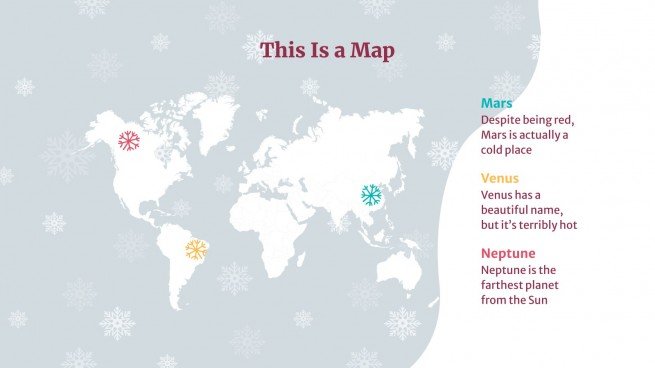 Winter Snowflakes Google Slides Theme and PPT Template