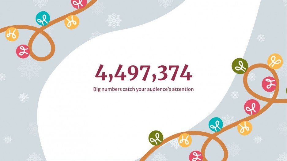 Winter Snowflakes Google Slides Theme and PPT Template