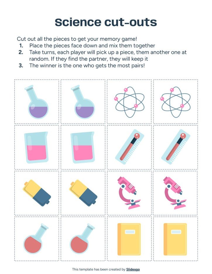 Christmas Cut-Out Box | Printable coloring worksheet