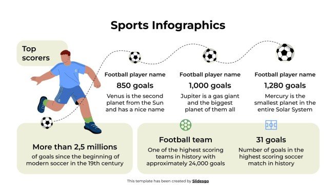 Sports Infographics Template
