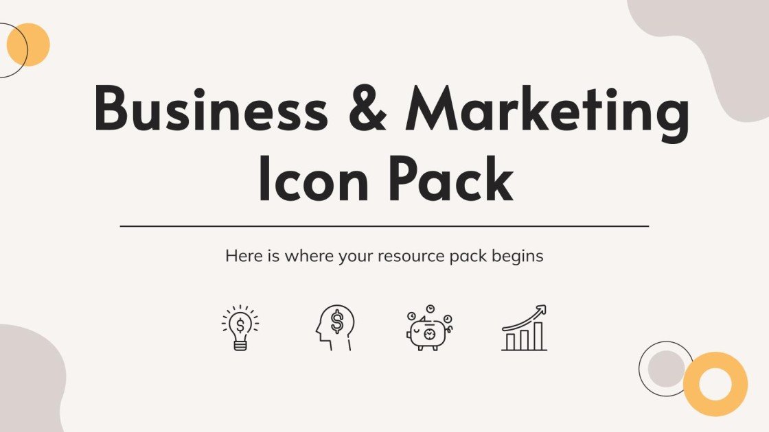 Free Icon Pack Google Slides and Powerpoint templates