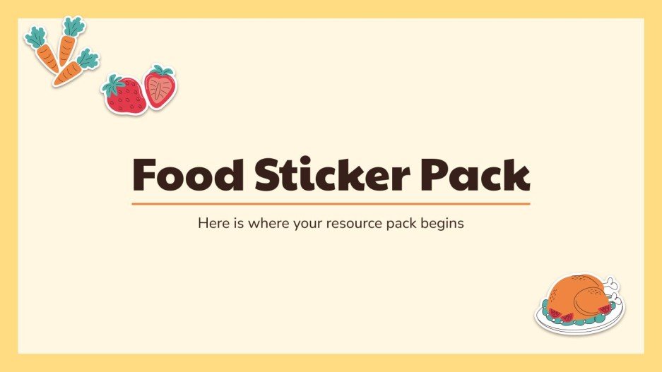Kostenlose Stickerpack Google Slides- und PowerPoint-Vorlagen für ...