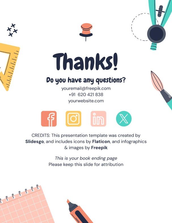 Back to School Handout Template