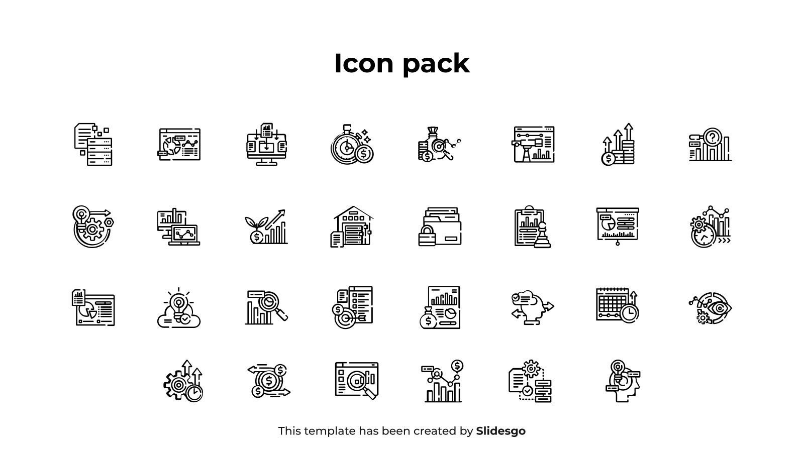 Vivid Colors for Business Infographics Template