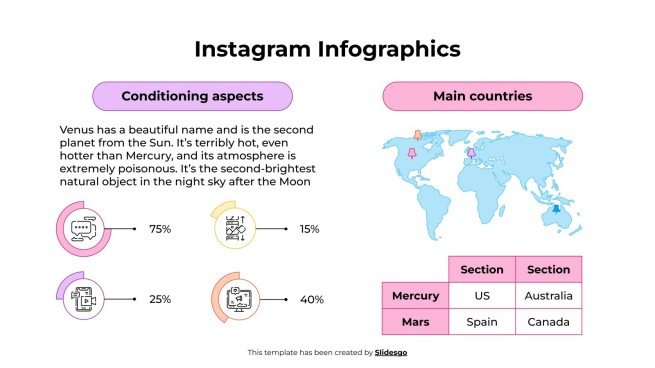 Instagram Infographics Template