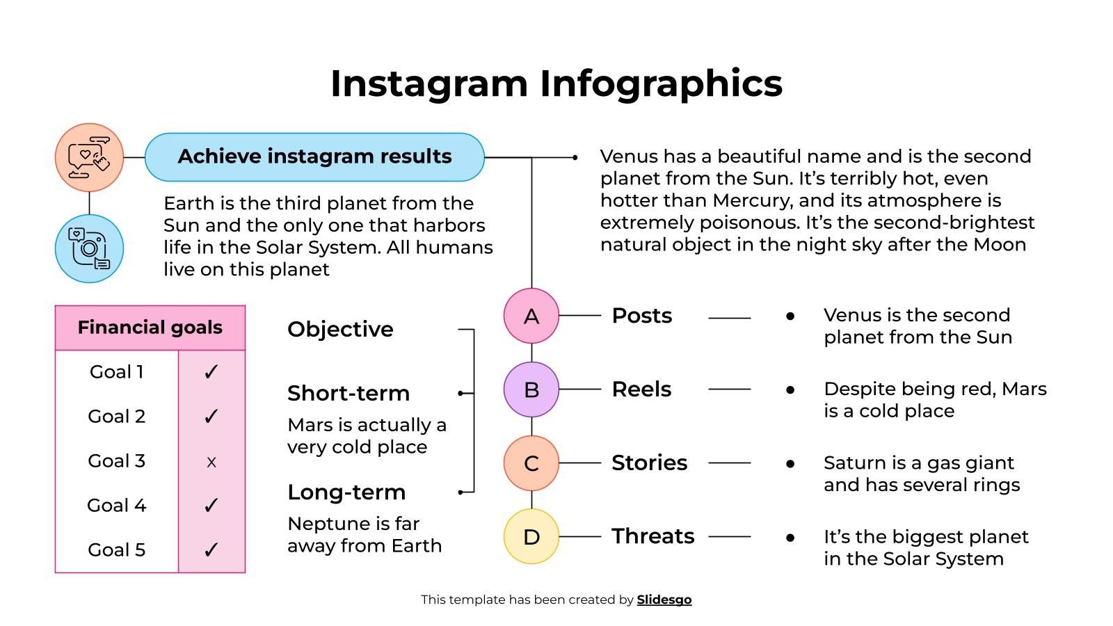 Instagram Infographics Template