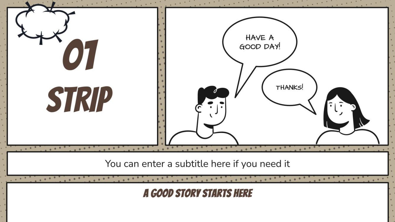 Comic Strip Minitheme Presentation
