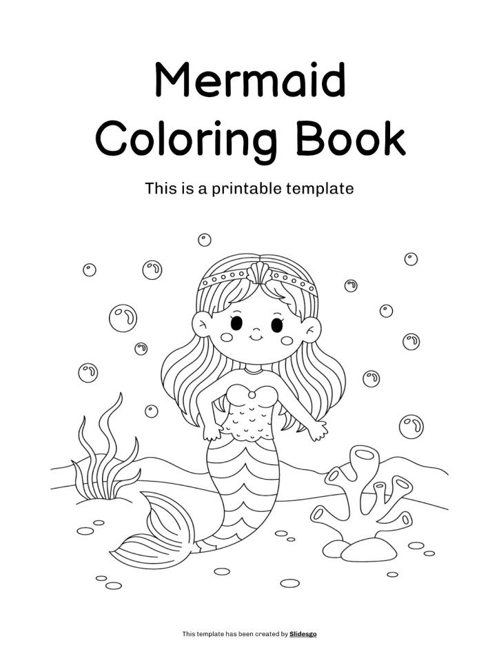 Free Google Slides and PPT templates on mermaids