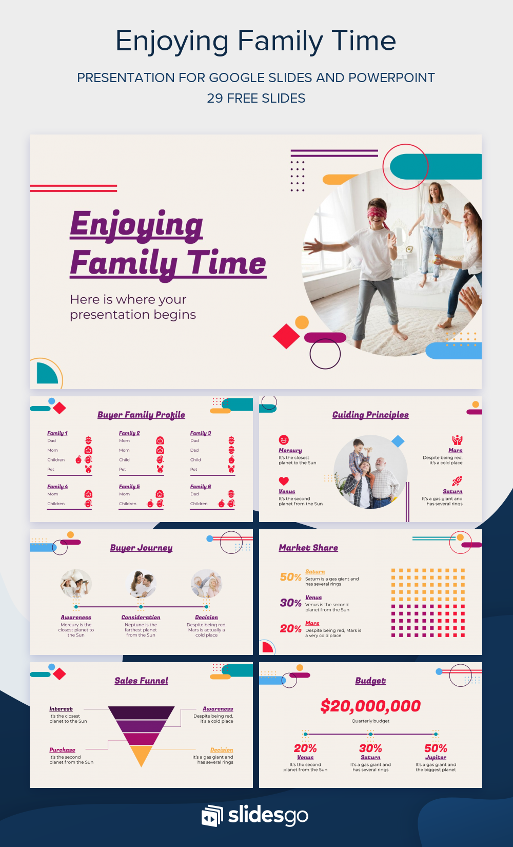 Enjoying Family Time | Google Slides & PowerPoint template