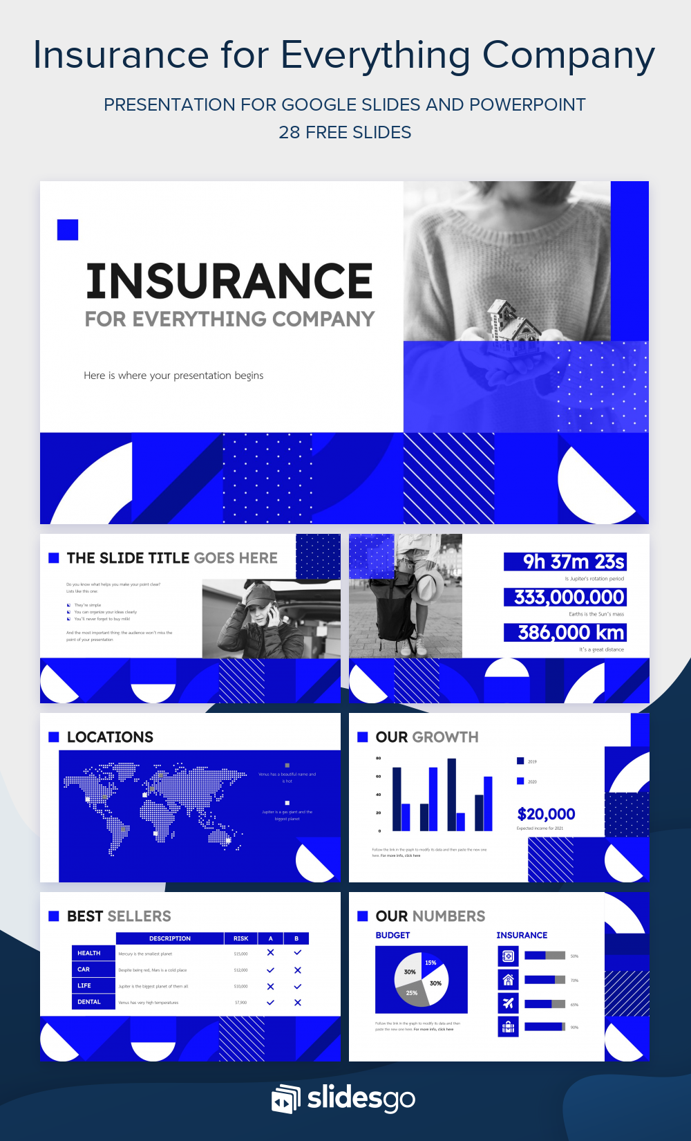 Insurance for Everything Company | Google Slides & PPT