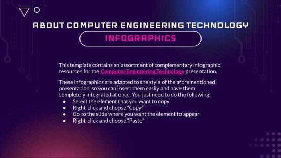 Computer Engineering Technology Infographics Presentation