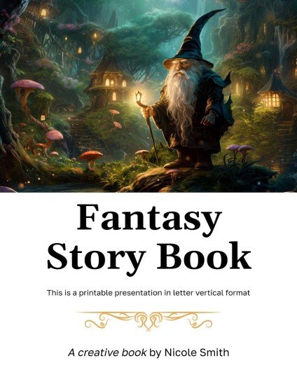 Fantasy Story Book Presentation
