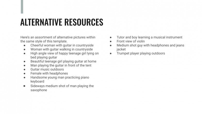 Music as Therapy Thesis Google Slides & PowerPoint template