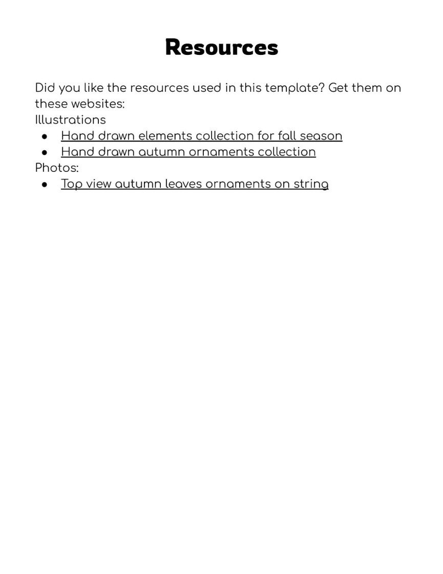 Fall Cut-outs Template