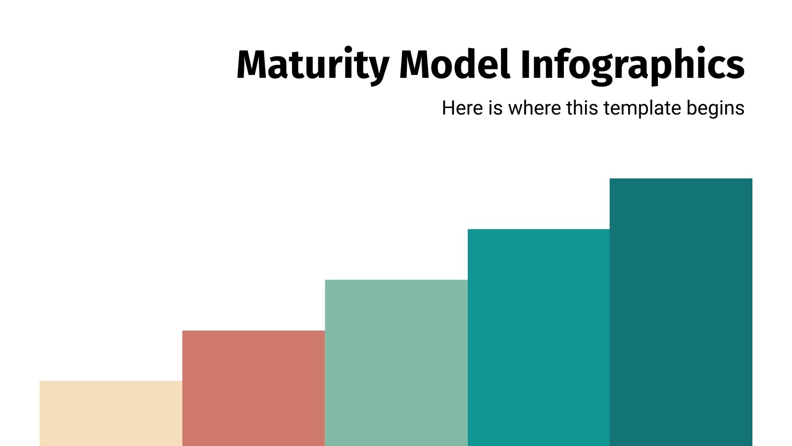 Maturity Model Infographics for Google Slides and PowerPoint
