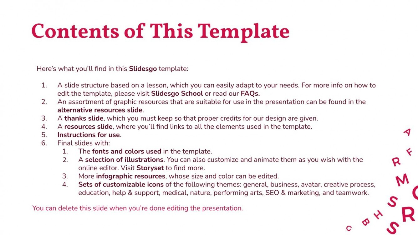 Literature Lesson Google Slides Theme and PowerPoint Template