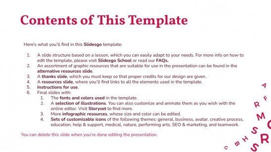 Literature Lesson Google Slides Theme and PowerPoint Template