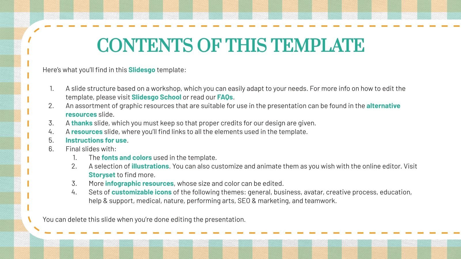 Sewing Machine Workshop | Google Slides & PPT template