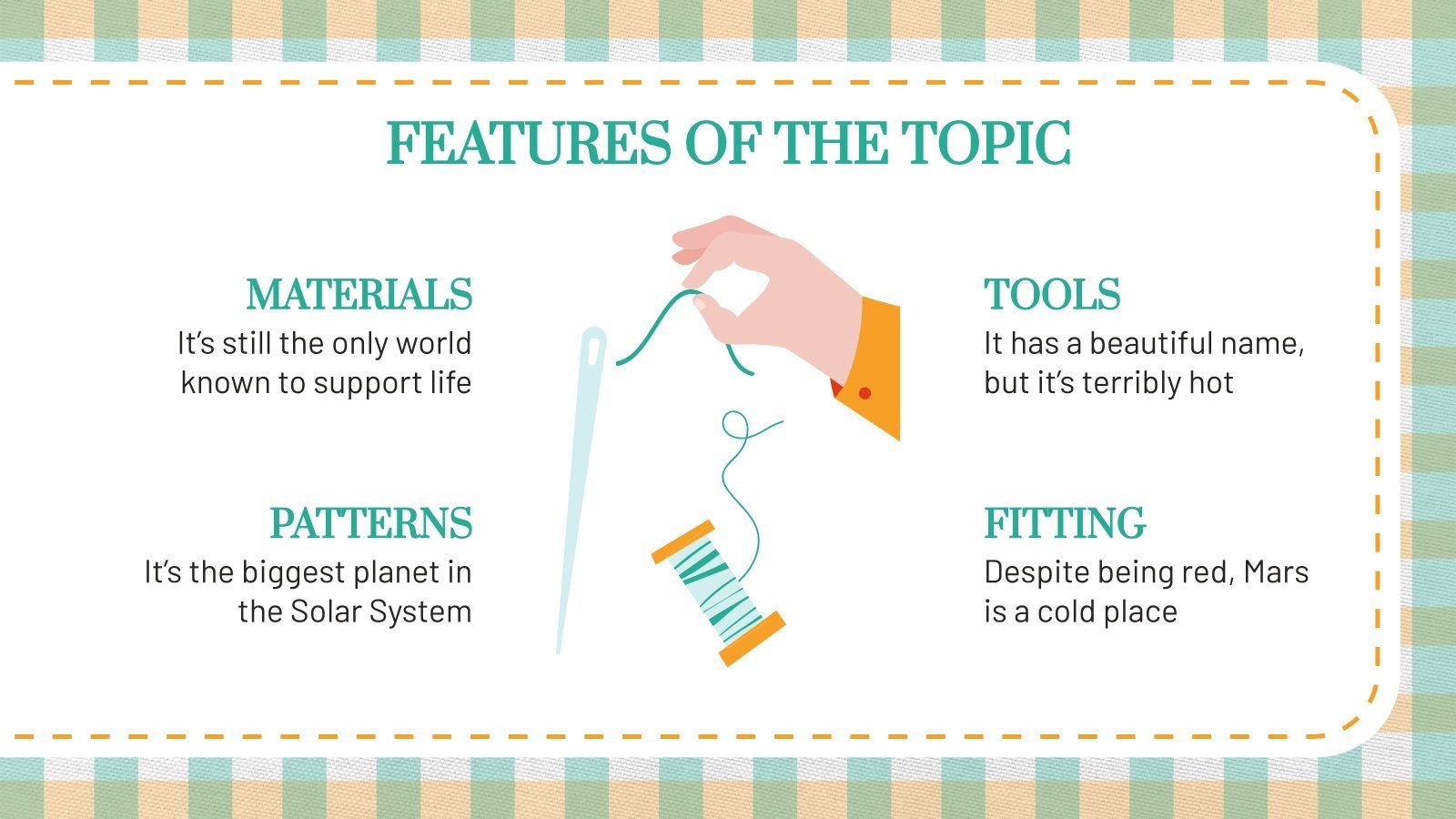 Sewing Machine Workshop | Google Slides & PPT template