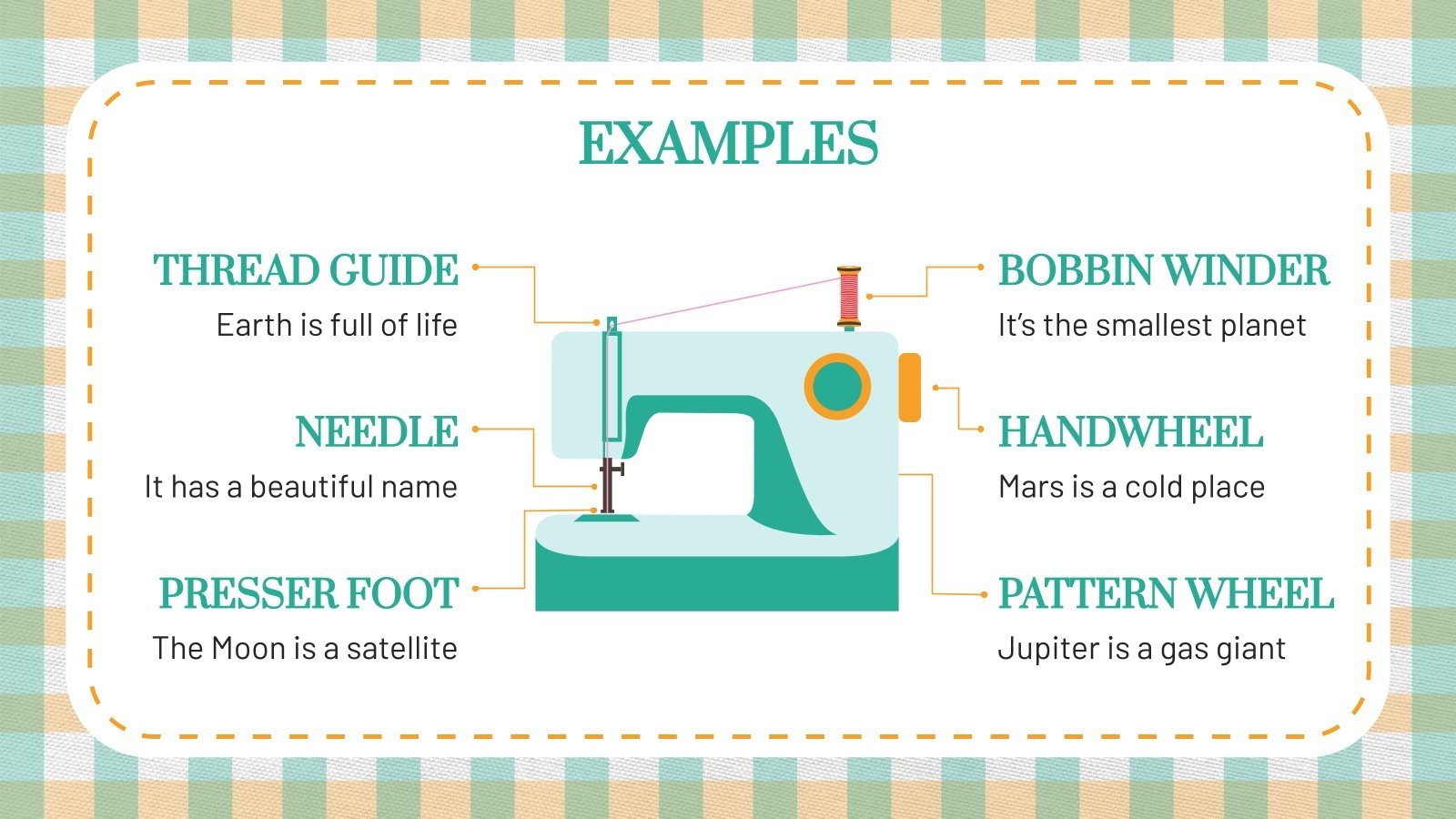 Sewing Machine Workshop | Google Slides & PPT template