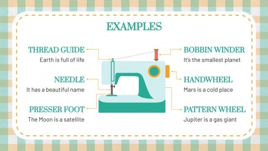 Sewing Machine Workshop | Google Slides & PPT template