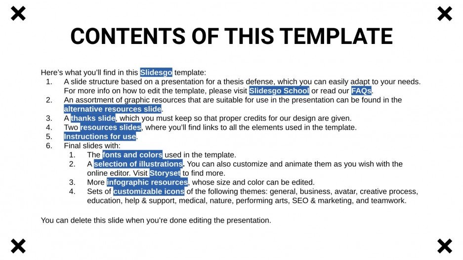 Censorship Thesis | Google Slides theme & PPT template