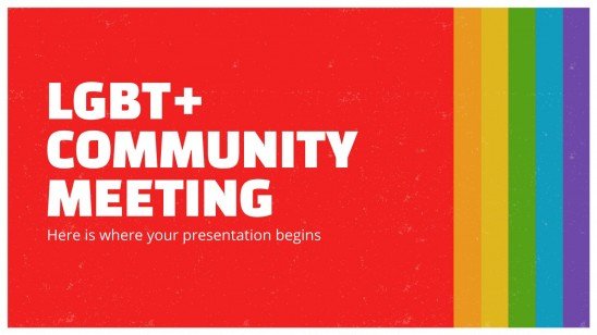 LGBT+ Community Meeting | Google Slides and PowerPoint