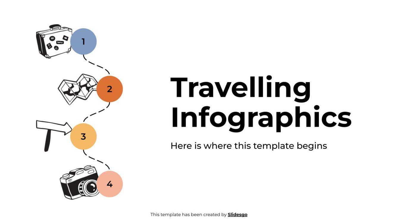 Traveling Infographics Template