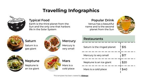 Traveling Infographics Template