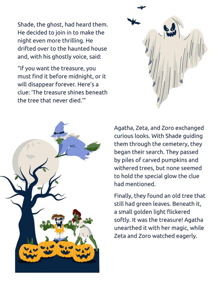 Halloween Horror Story Book Presentation