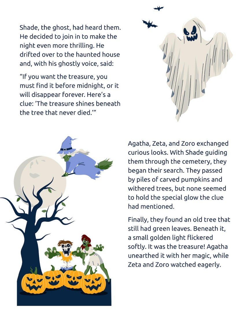 Halloween Horror Story Book Presentation