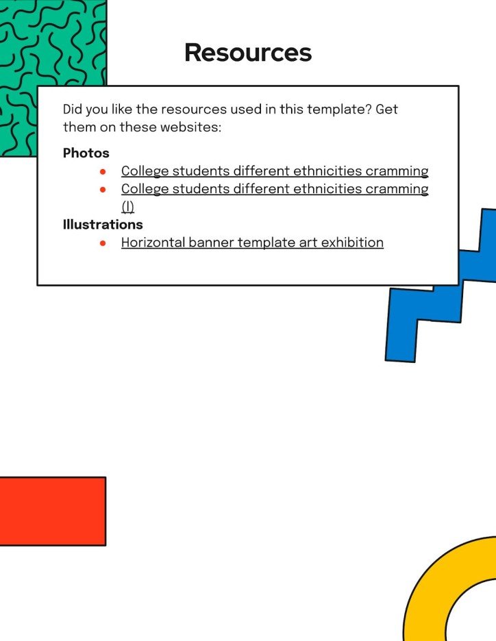 Inspire to Learn Handout Template