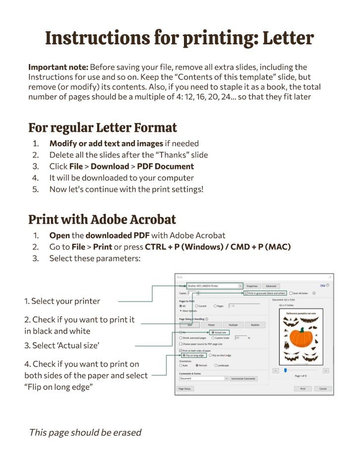 Halloween Pumpkin Cut-outs Template