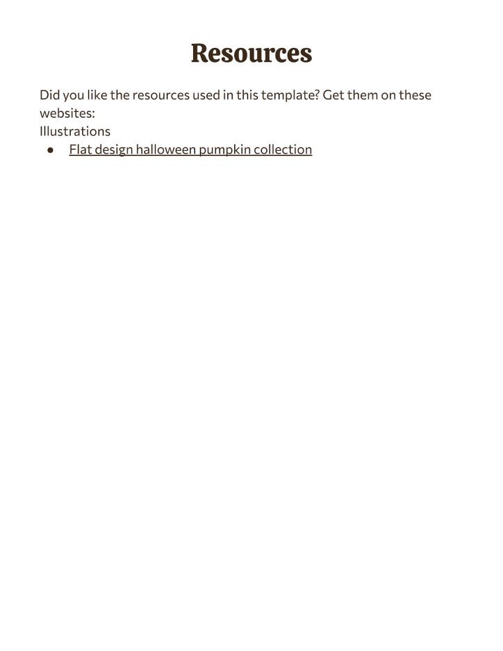 Halloween Pumpkin Cut-outs Template